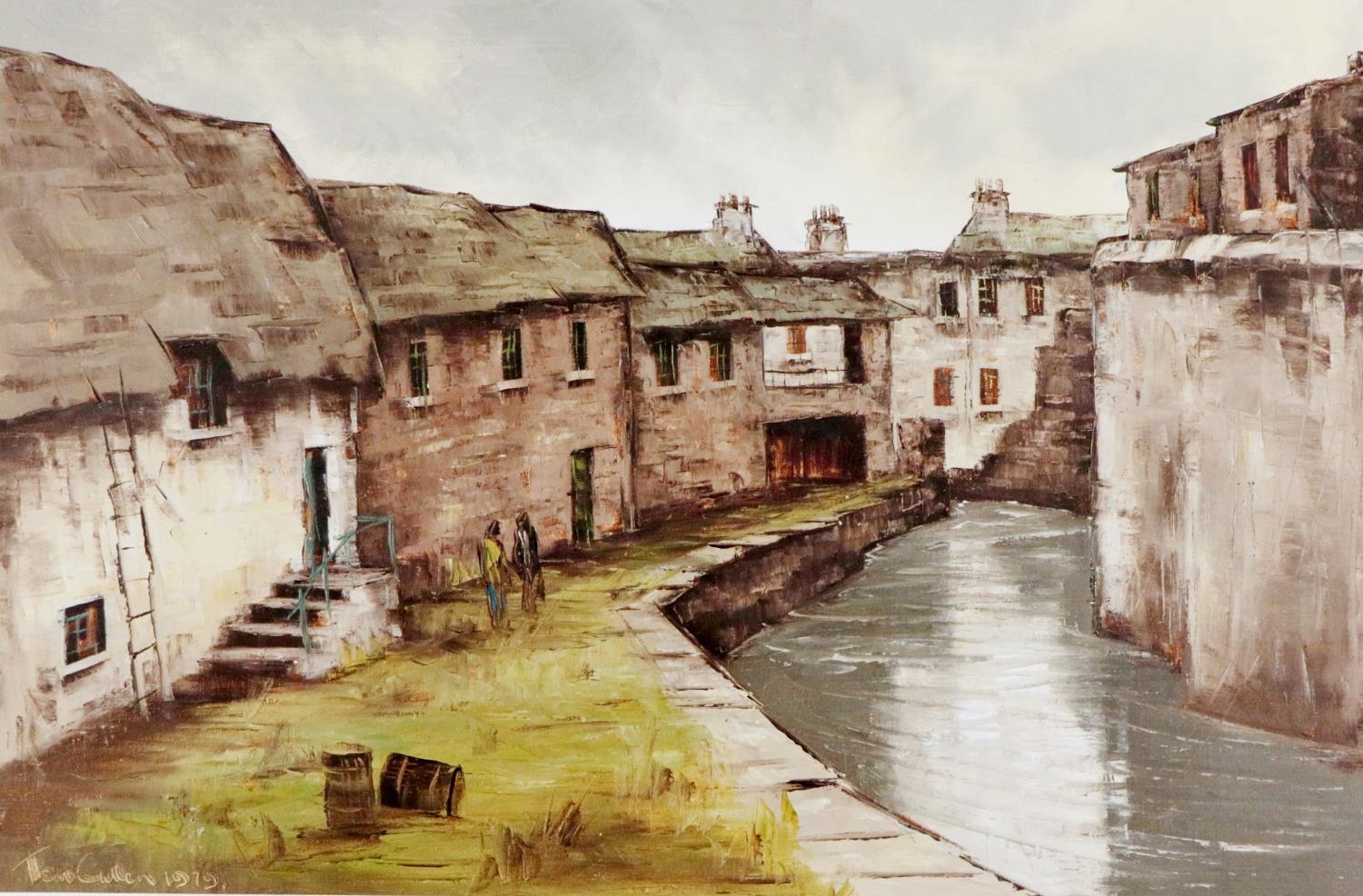Tom Cullen | Canal Scene | MutualArt