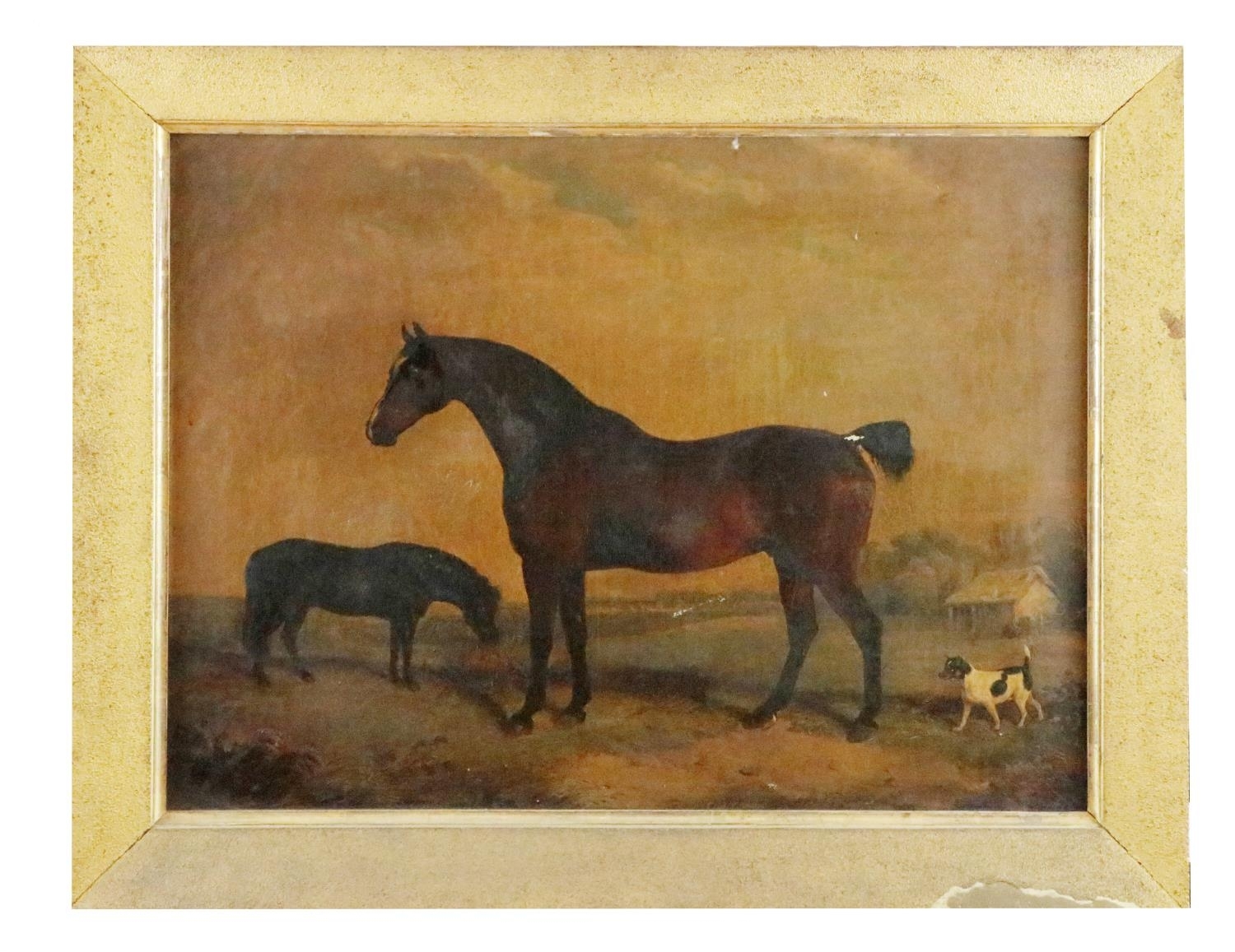 Edward Walter Webb | Bay Horse in Landscape (1835) | MutualArt