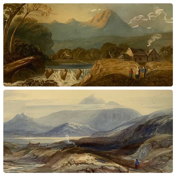Walter Arnée Frank | Snowdon from Capel Curig (19th Century) | MutualArt
