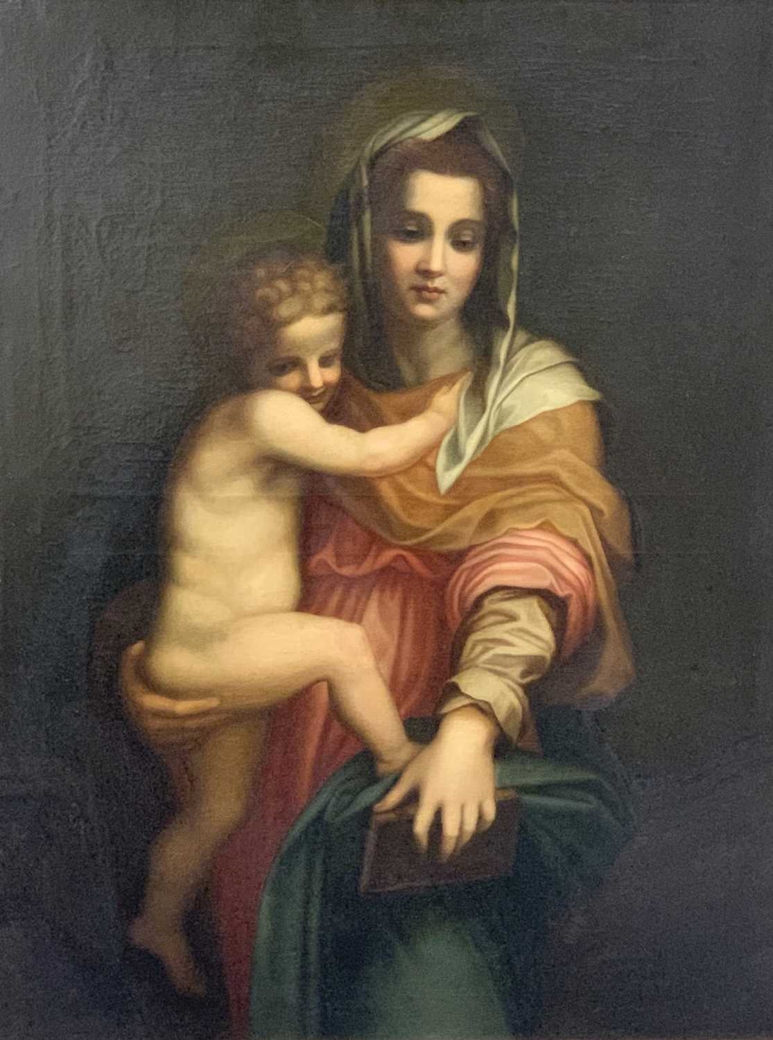 Andrea del Sarto | 1530) oil on canvas - Madonna of the Harpies (detail ...