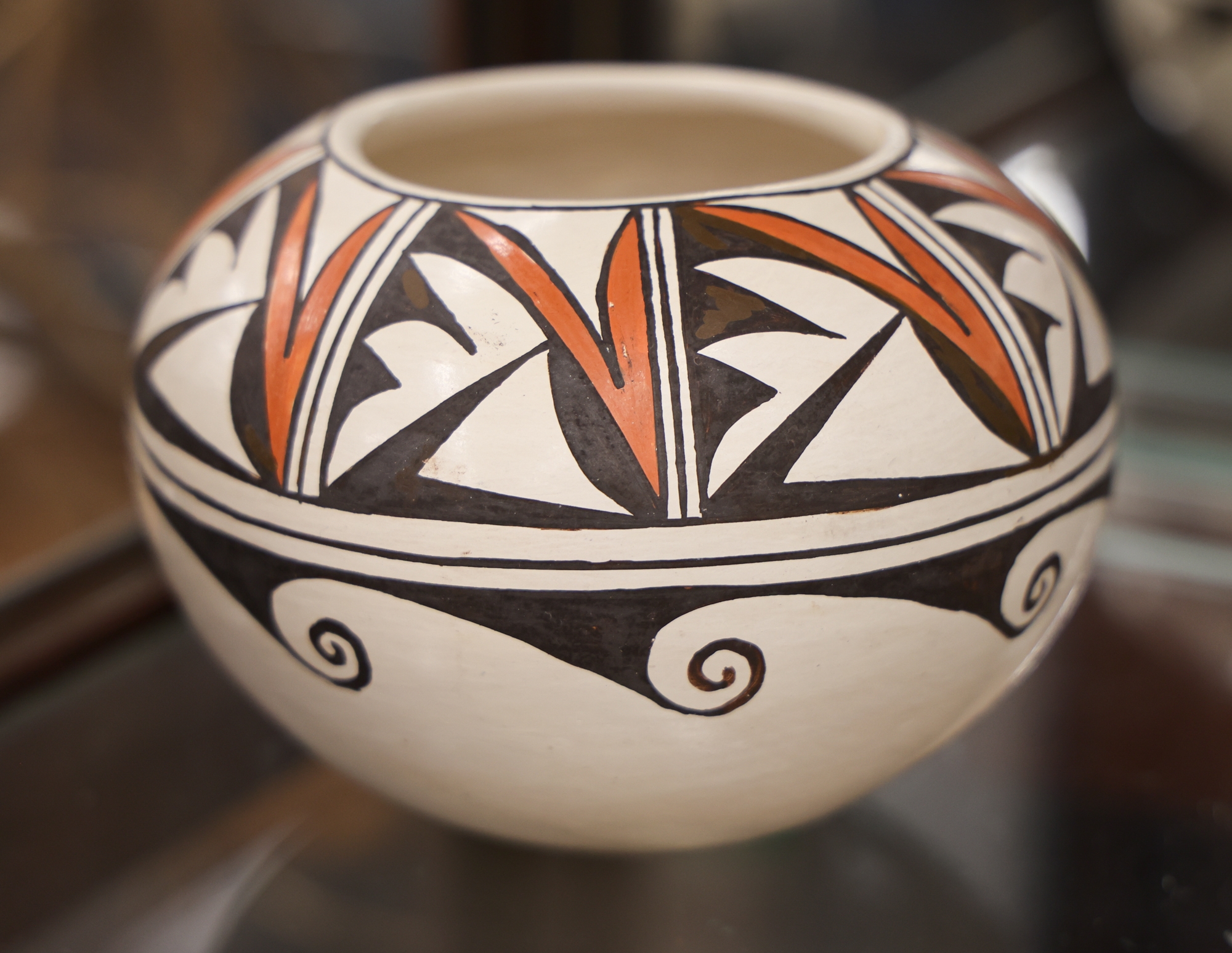 William David | William David Hopi Pottery Small Bowl 5 | MutualArt