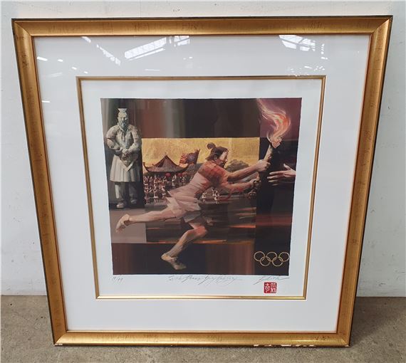 Charles Billich | Torch Bearer Bing Mah Yong | MutualArt