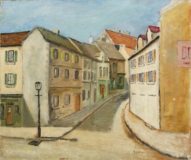 Maurice Martin | View of an alley | MutualArt