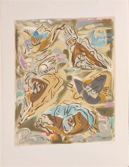 André Masson | MASSON André (1896-1987) - Lot 101 (Circa 1985) | MutualArt