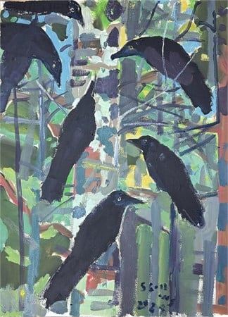 Gerard Collins | Crows (2024) | MutualArt
