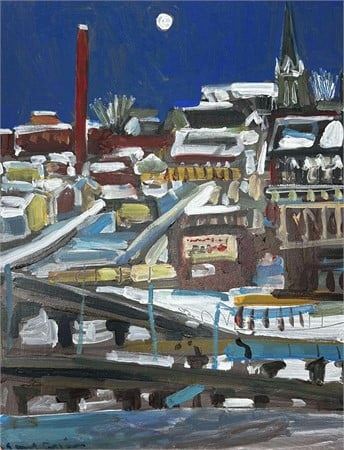 Gerard Collins | Uptown Saint John | MutualArt