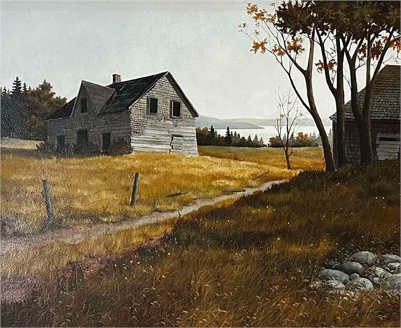 Lloyd Pretty | Gills Old Farm (1979) | MutualArt