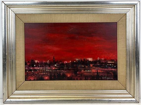 Martin Jackson | Philadelphia skyline | MutualArt