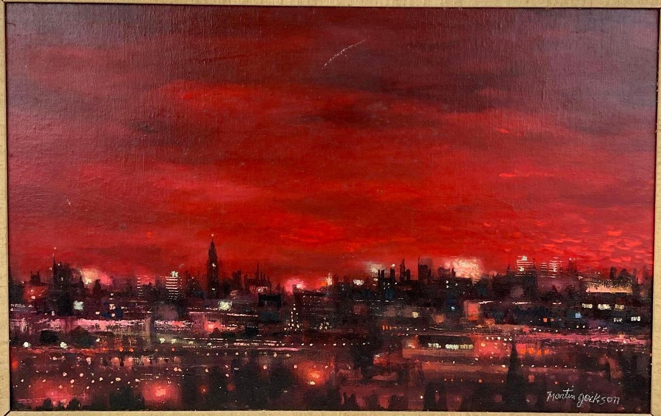Martin Jackson | Philadelphia skyline | MutualArt