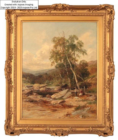 David Bates | The Mill Dam (1896) | MutualArt