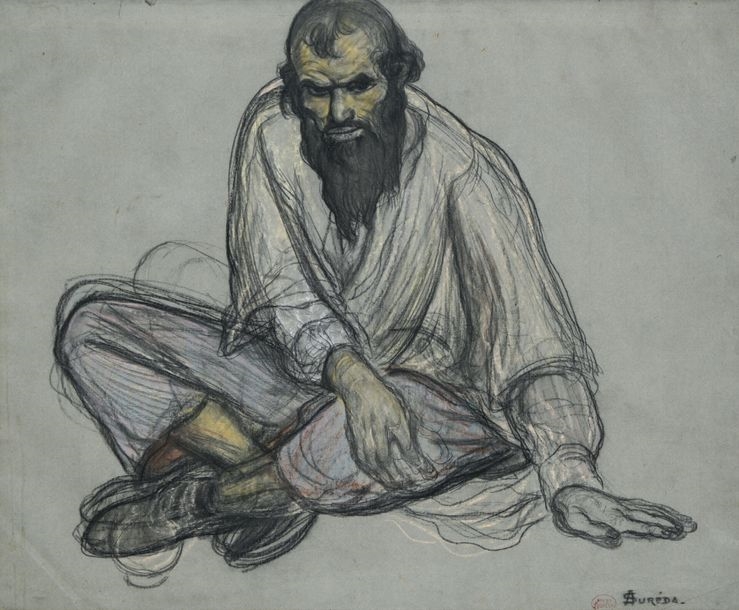 André Suréda | André SURÉDA (1872-1930) Portrait of a man with a beard ...