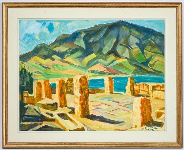 Georges le Poitevin | Georges LE POITEVIN (1912-1992) Tipas Gouache ...