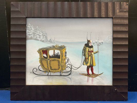 Ray Caesar | Reproduction Surreal Painting After Caesar | MutualArt