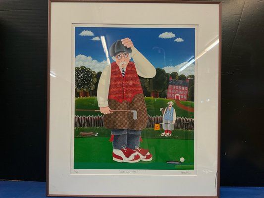 Peter Head | Peter Head Golf Lithograph | MutualArt