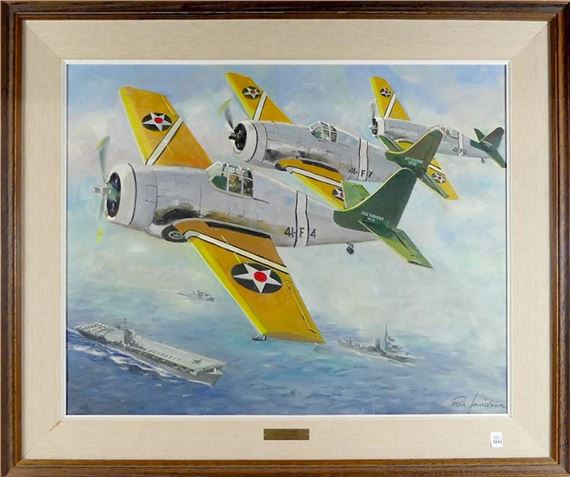 Ron Jamieson | Hell Cats 41F Squadron of U.S.S. Ranger | MutualArt