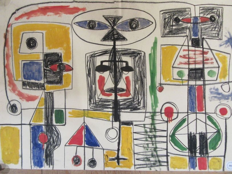 Albert Chubac | Albert CHUBAC - Painting on paper - 54 x 78 | MutualArt