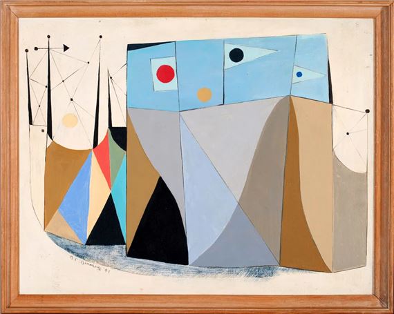 Bertram Binning | Untitled (1949) | MutualArt