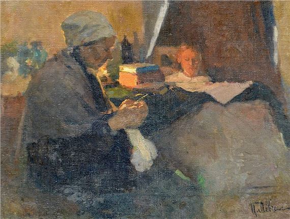 Petro Oleksiiovych‏ Levchenko | A Flock of Sheep | MutualArt