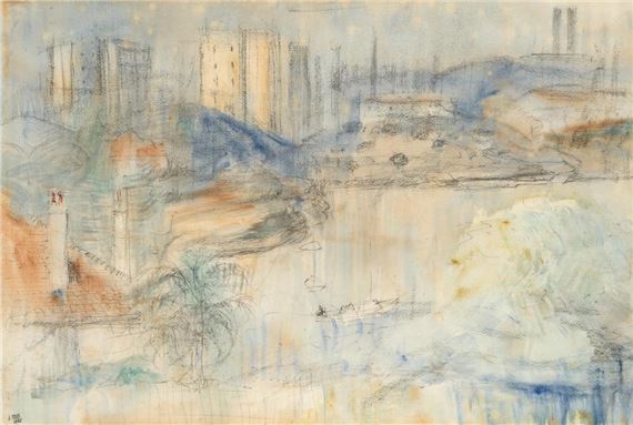 Lloyd Rees | Sydney Harbour (1965) | MutualArt