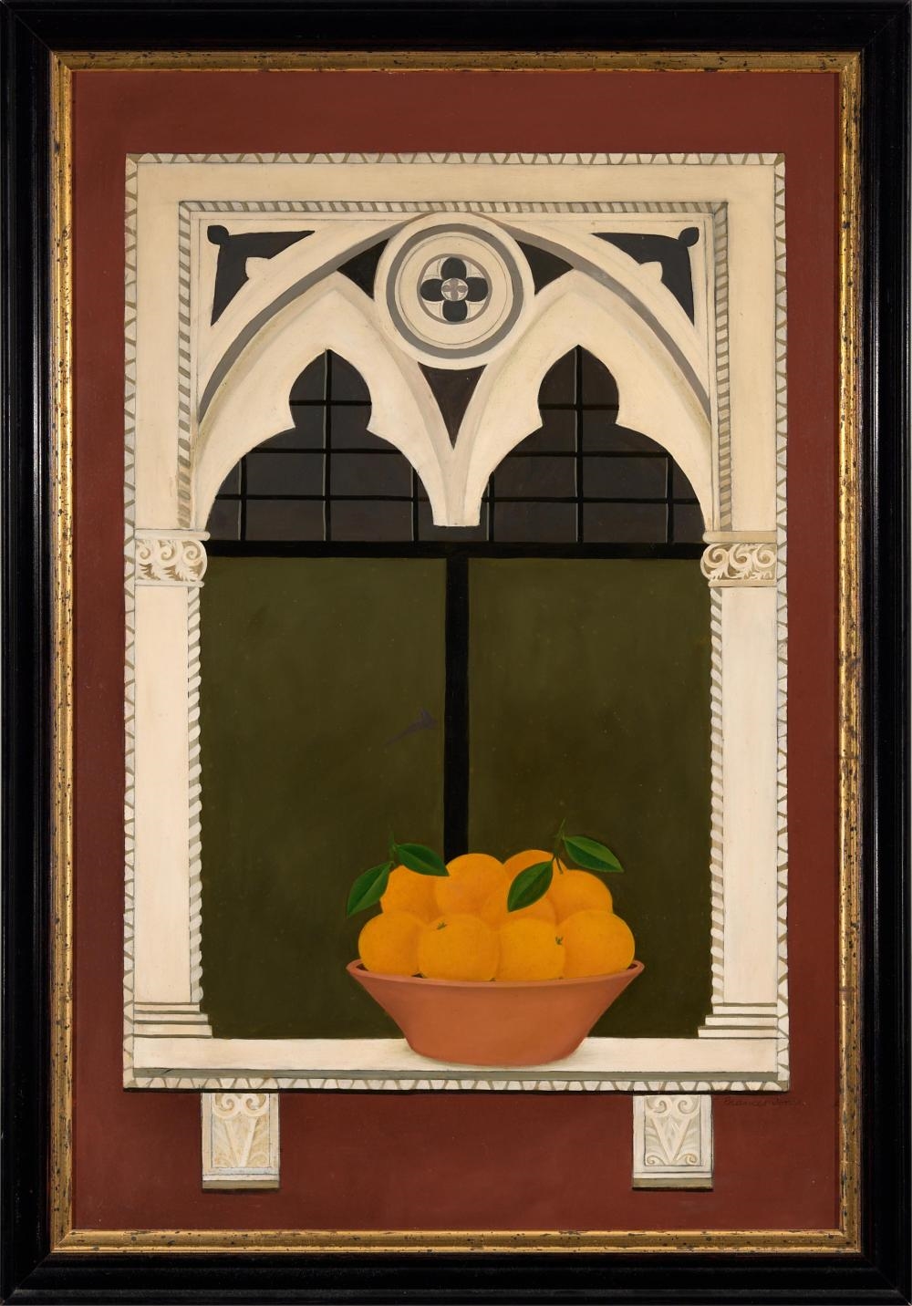 Frances Jones | Venetian Windows: Oranges | MutualArt