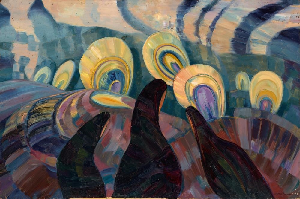 Peter A. Panow | Abstract Landscape | MutualArt