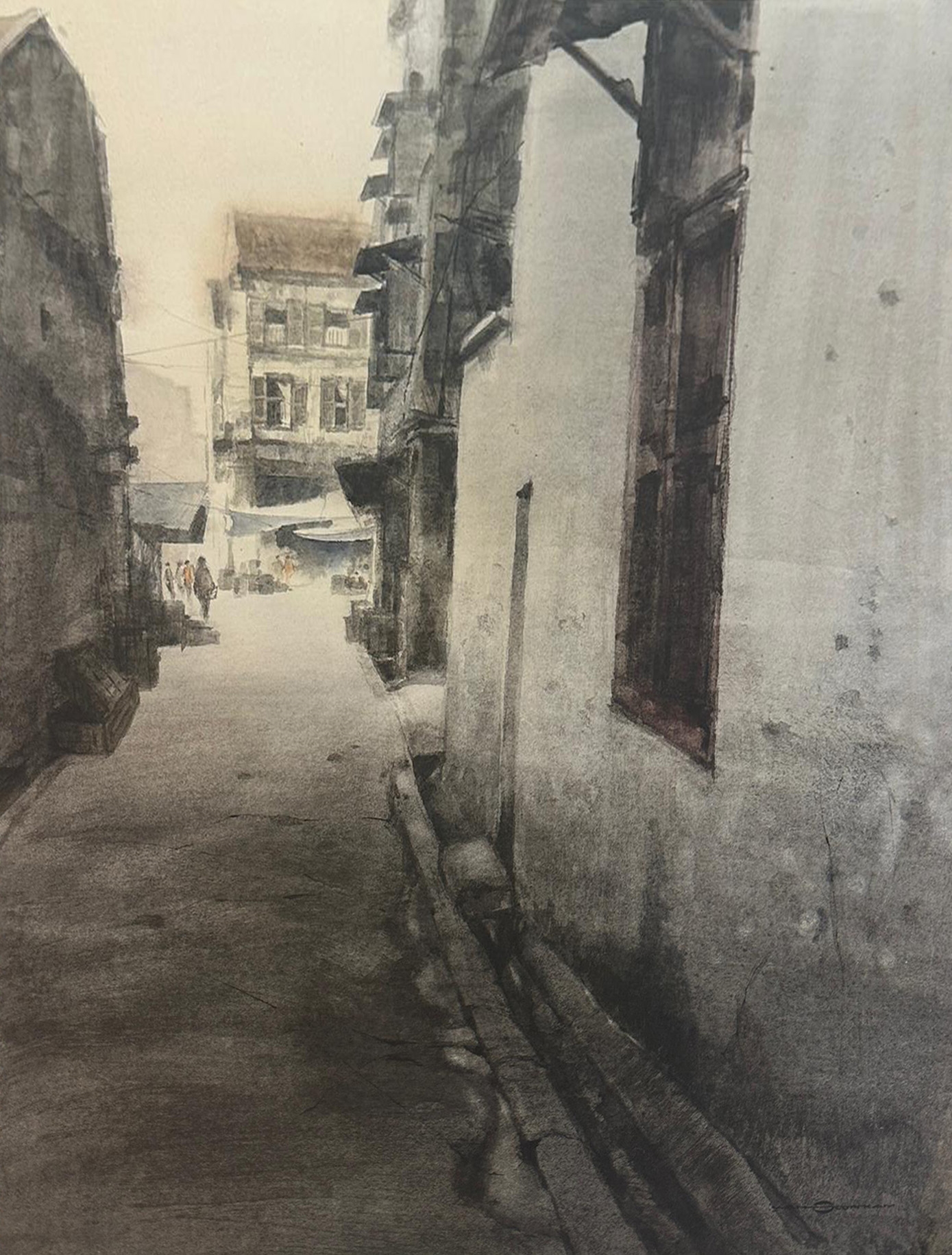 Wan Soon Kam | Temple Street, Singapore 1970’s | MutualArt