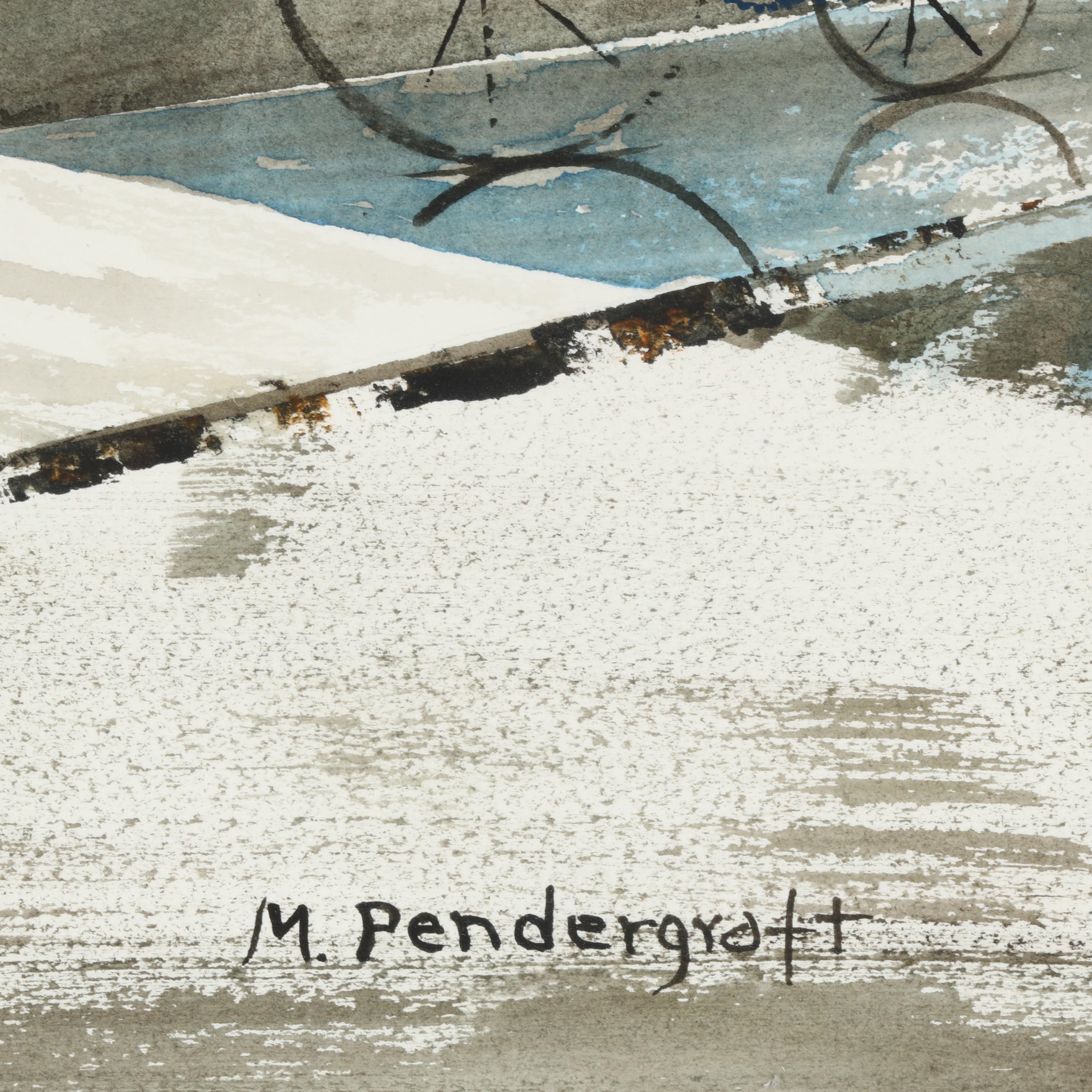 M. Pendergraft | Downtown Raleigh Street Scene | MutualArt