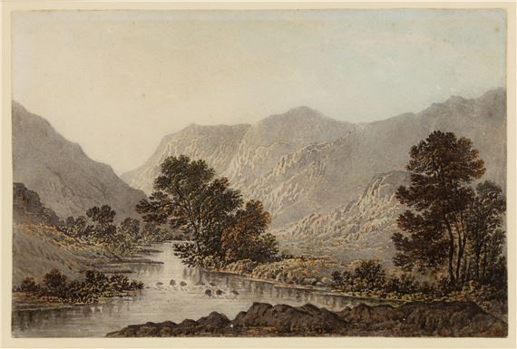 John Glover | A river in the Lake District | MutualArt
