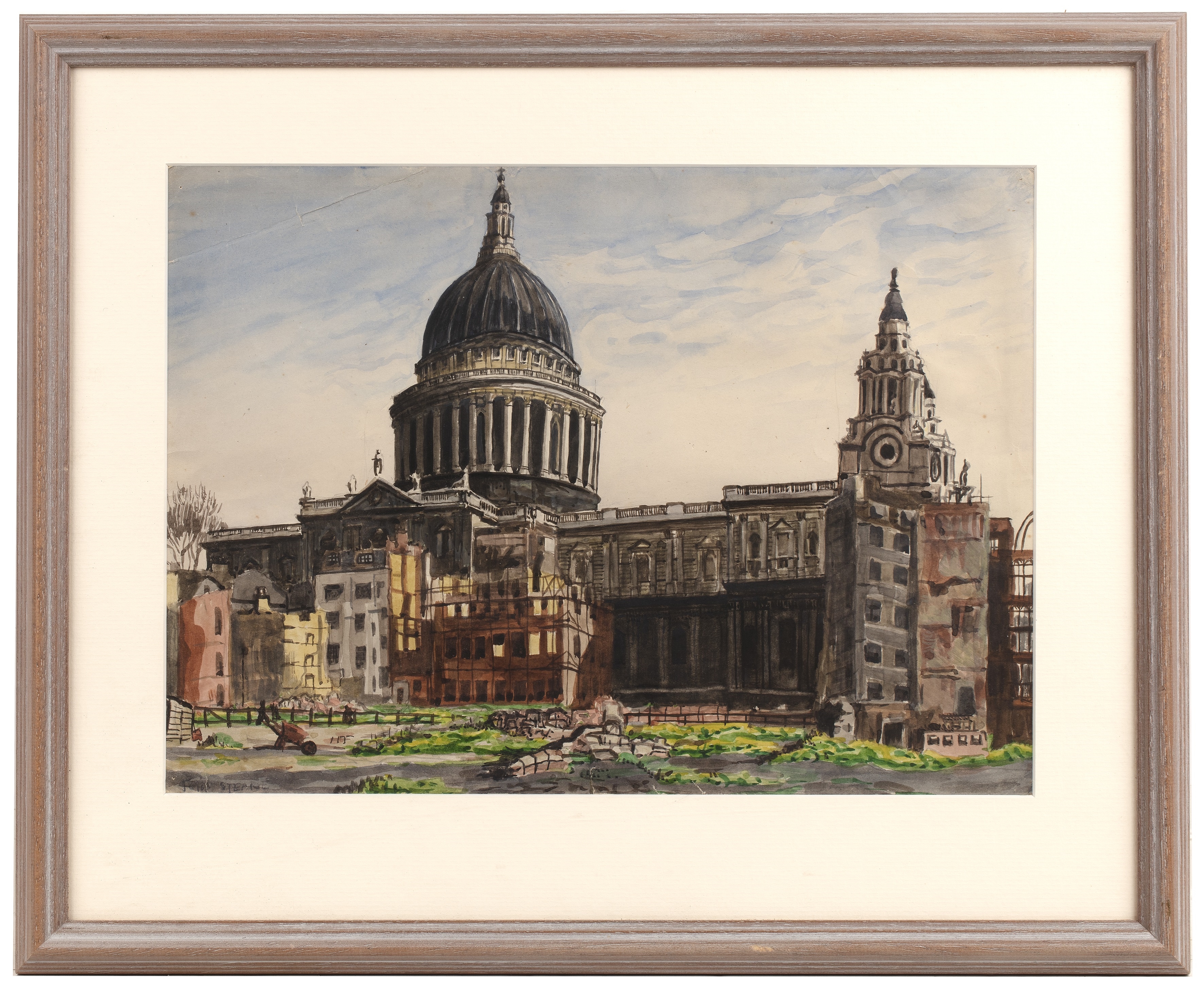 John Steane | St Paul's Cathedral c. 1948 (Circa 1948) | MutualArt