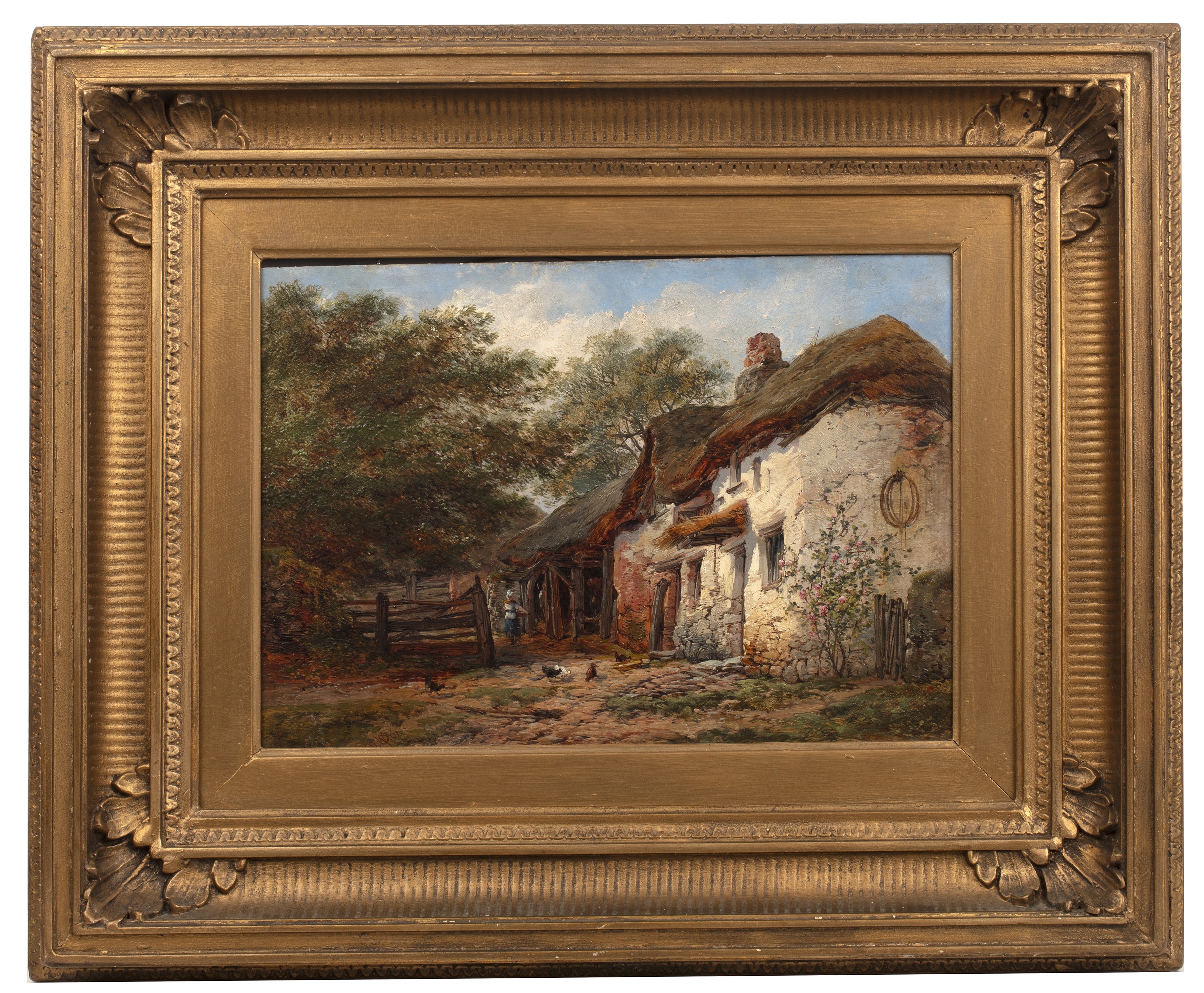 William Pitt | Farm at Netherton (1861) | MutualArt