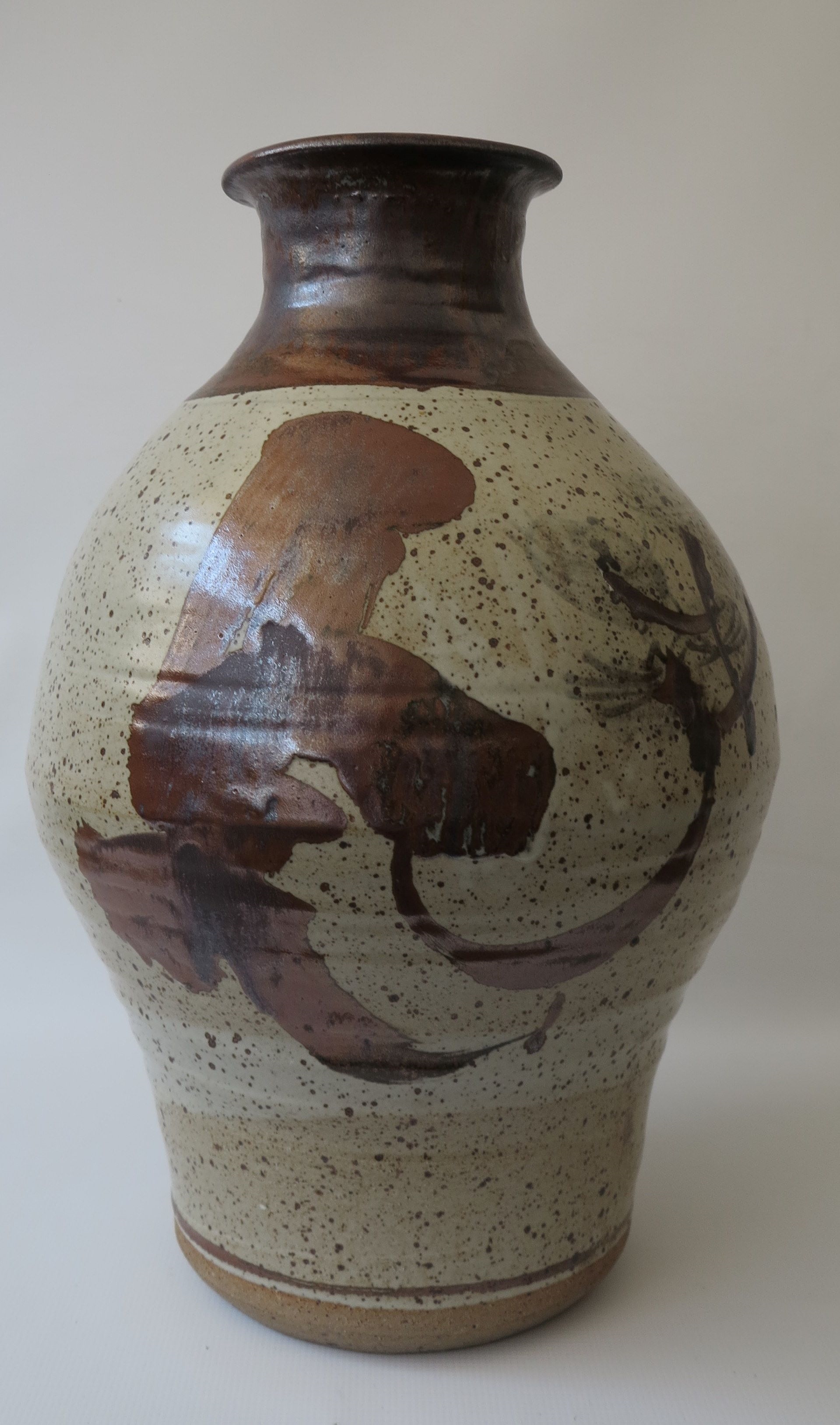 Andrew Walford | MASSIVE ANDREW WALFORD POTTERY VASE | MutualArt