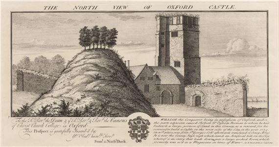 Samuel Buck | The North View of Oxford Castle | MutualArt
