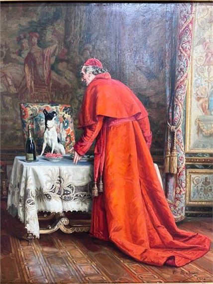 Paul Schaan | oil on panel signed and dated lower right 46 x 38 cm ...