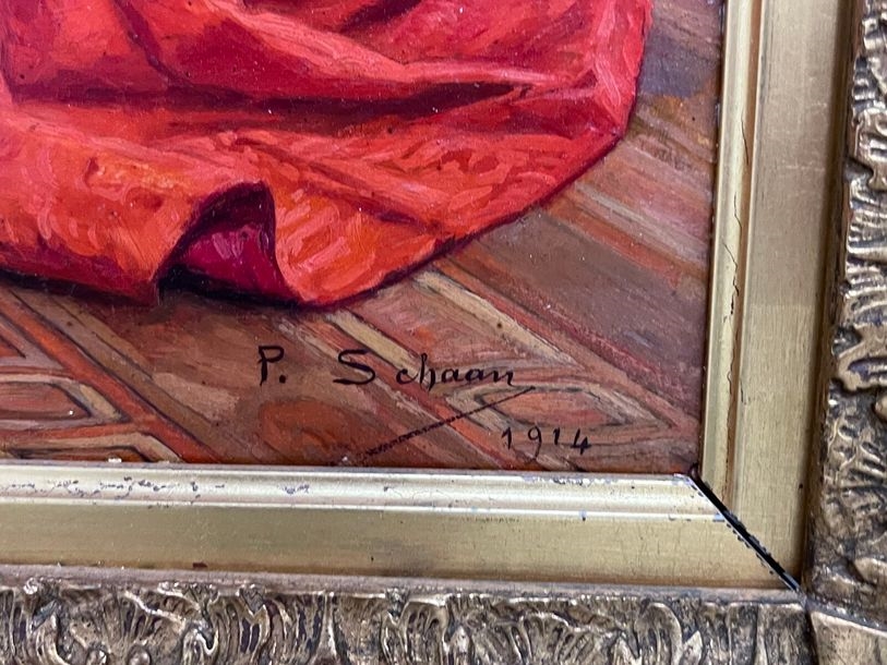 Paul Schaan | oil on panel signed and dated lower right 46 x 38 cm ...