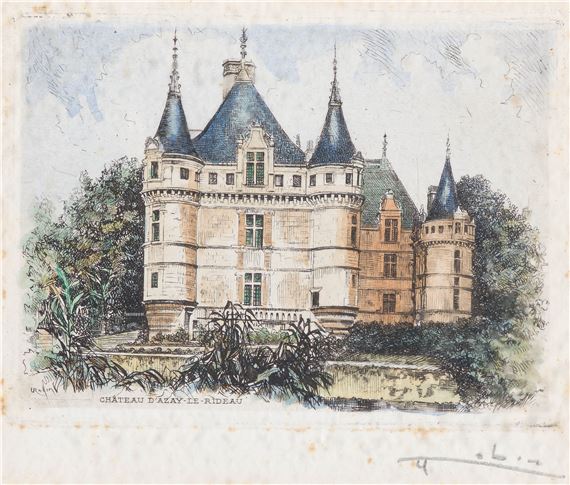 Leopold ROBIN | FIVE CHATEAUX, five in the lot | MutualArt