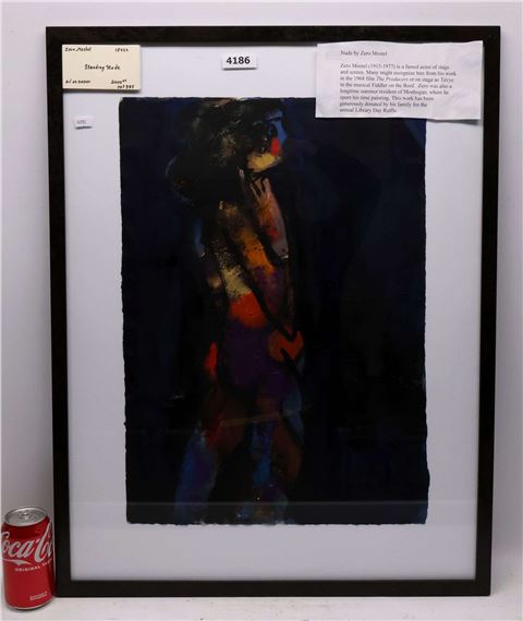Zero Mostel | Standing Nude | MutualArt