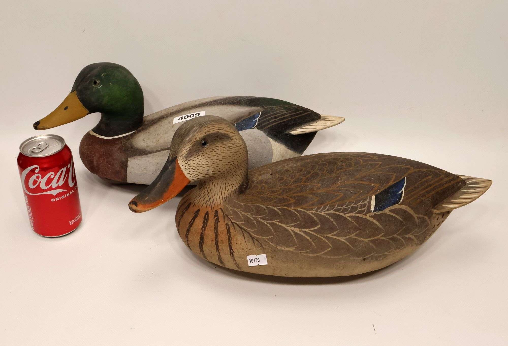 Ronald C. Laber | Pair Mallard Duck Decoys | MutualArt