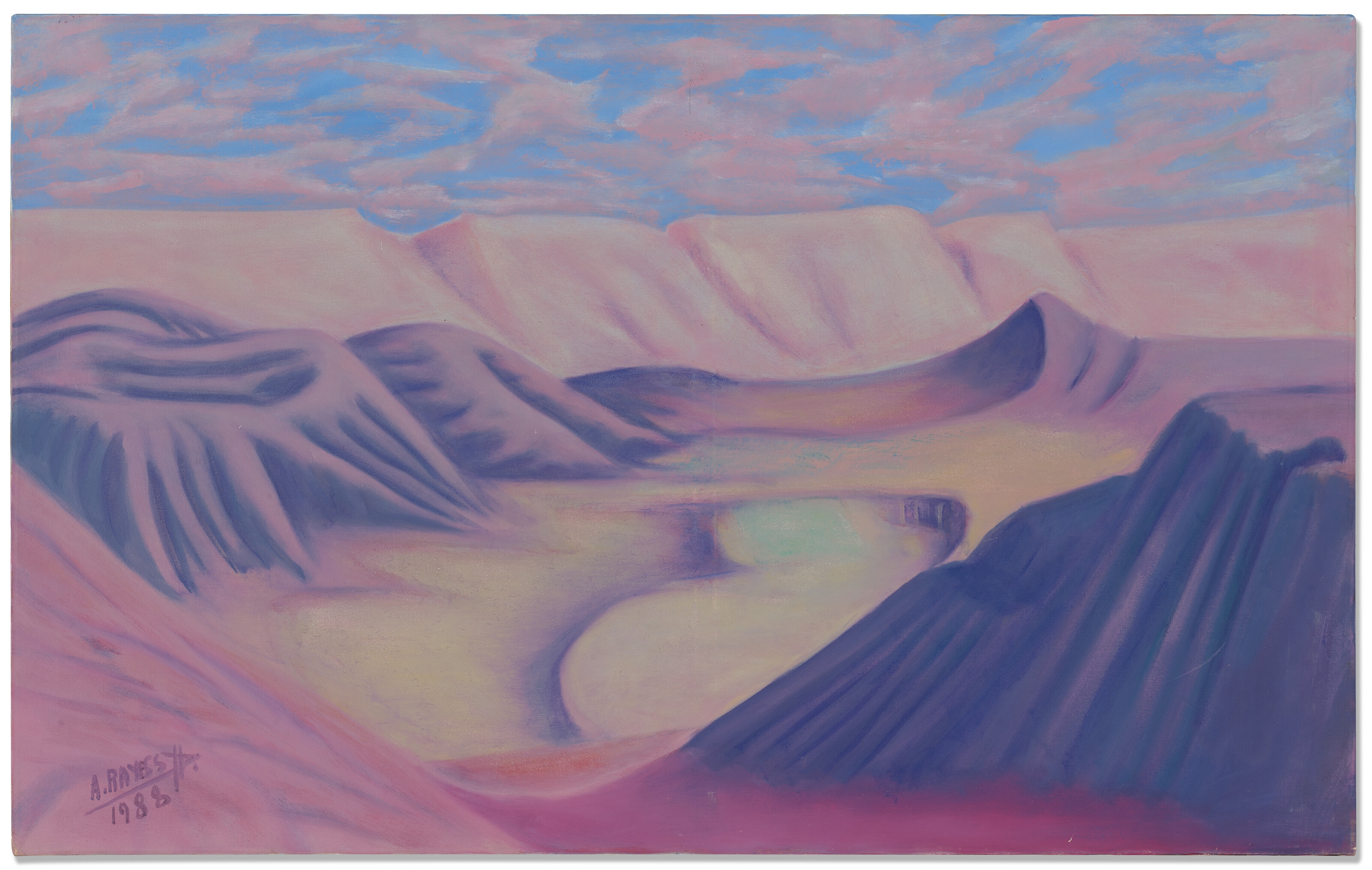Aref el Rayess | The Desert (1988) | MutualArt