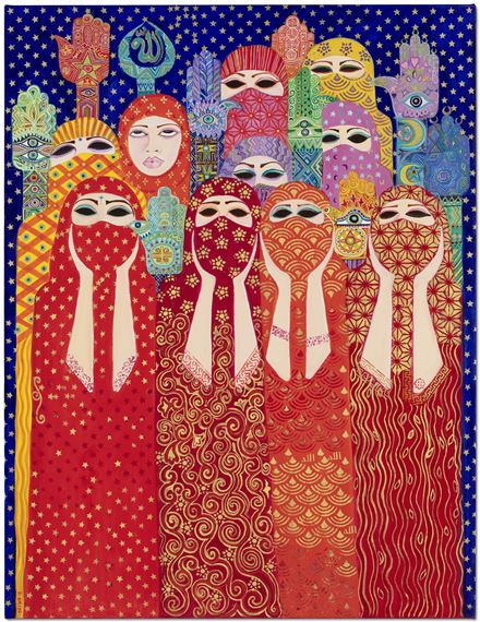 Laila Shawa | The Hands of Fatima (2013) | MutualArt