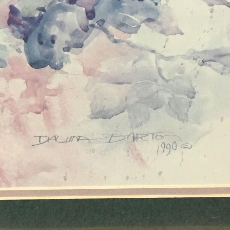 Dawna Barton | Dawna Barton 1990 Print Of Bird Cage (1990) | MutualArt