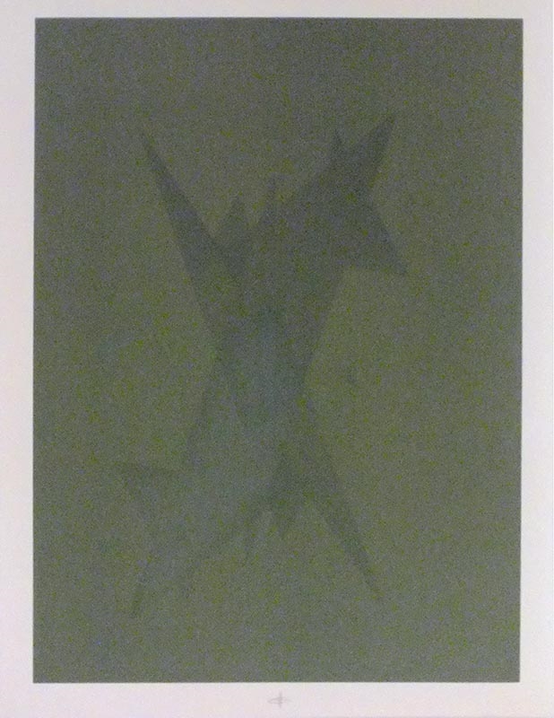 Hermann Glöckner | Hochstehende Faltung, 2mal (1975) | MutualArt
