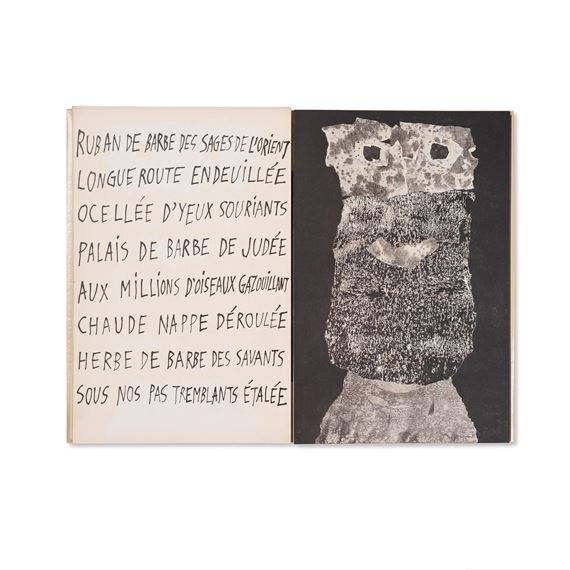 Jean Dubuffet | La Fleur de Barbe1960 (1960) | MutualArt