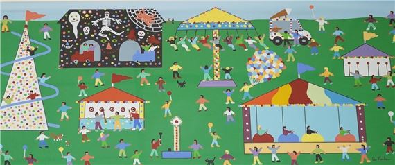 Gordon Barker | ‘Funfair’ | MutualArt