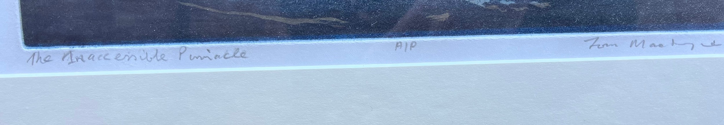 Tom MacKenzie | TOM MACKENZIE LIMITED EDITION OLD MAN OF STORR, AND ...