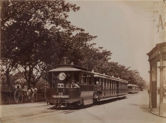 Henry King | Sydney steam trams (Circa 1900) | MutualArt