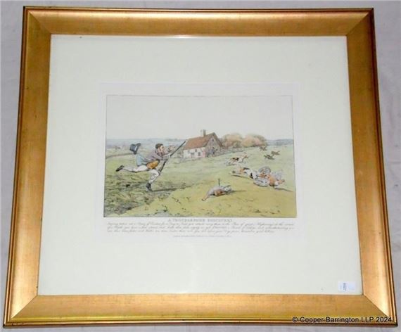 Henry Thomas Alken | After Henry Alken ATroublesome Discovery Engraving ...