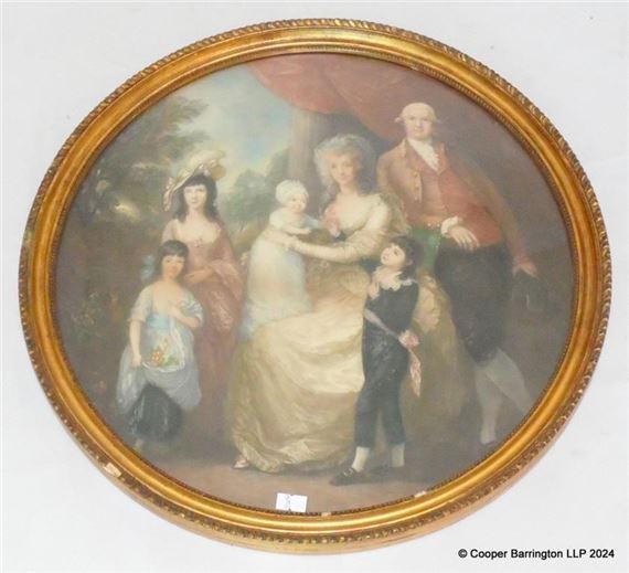 Thomas Gainsborough | The Baillie Family 1784 by Thomas Gainsborough ...