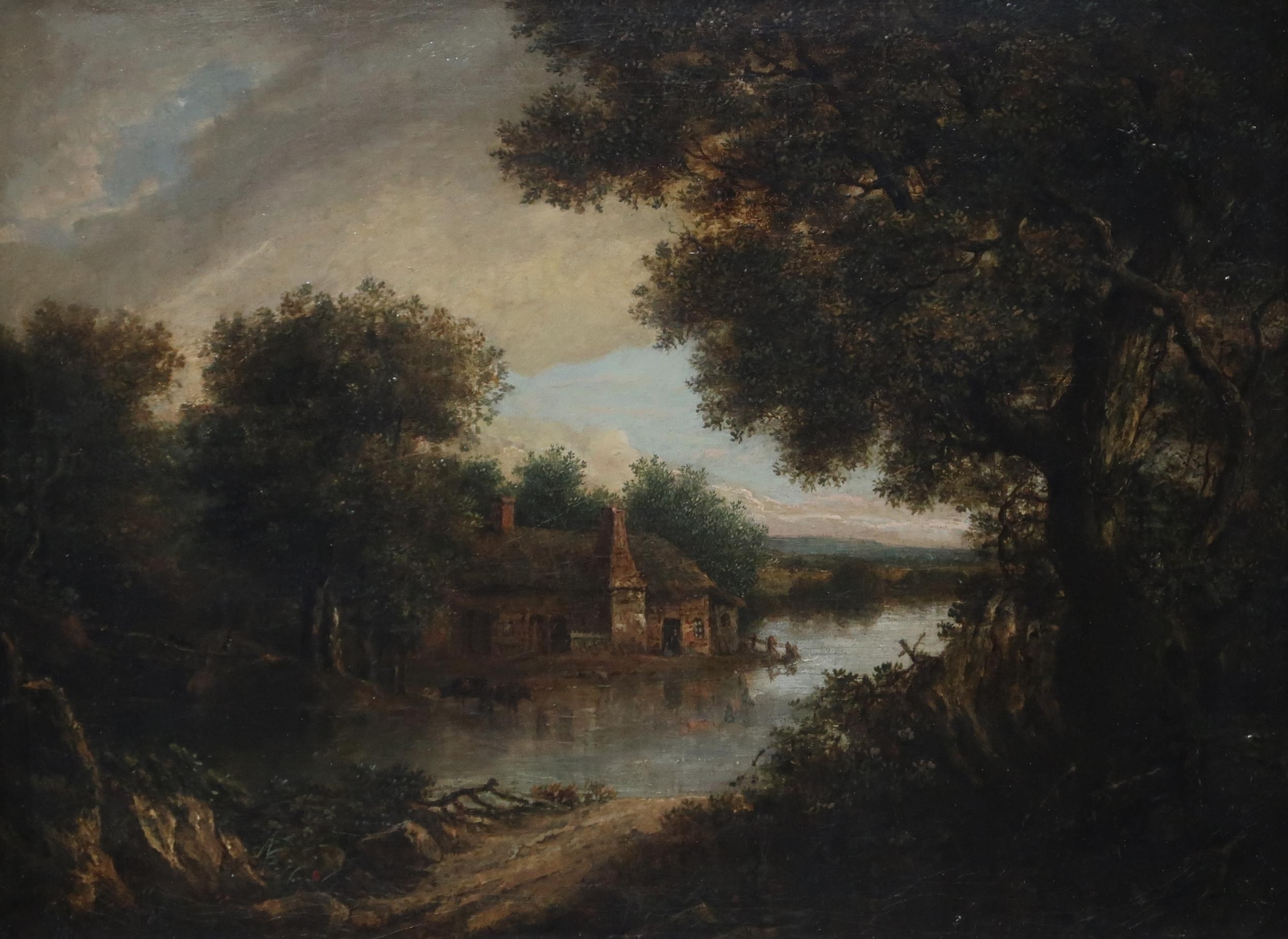 Patrick Nasmyth | FARM BY THE RIVER | MutualArt
