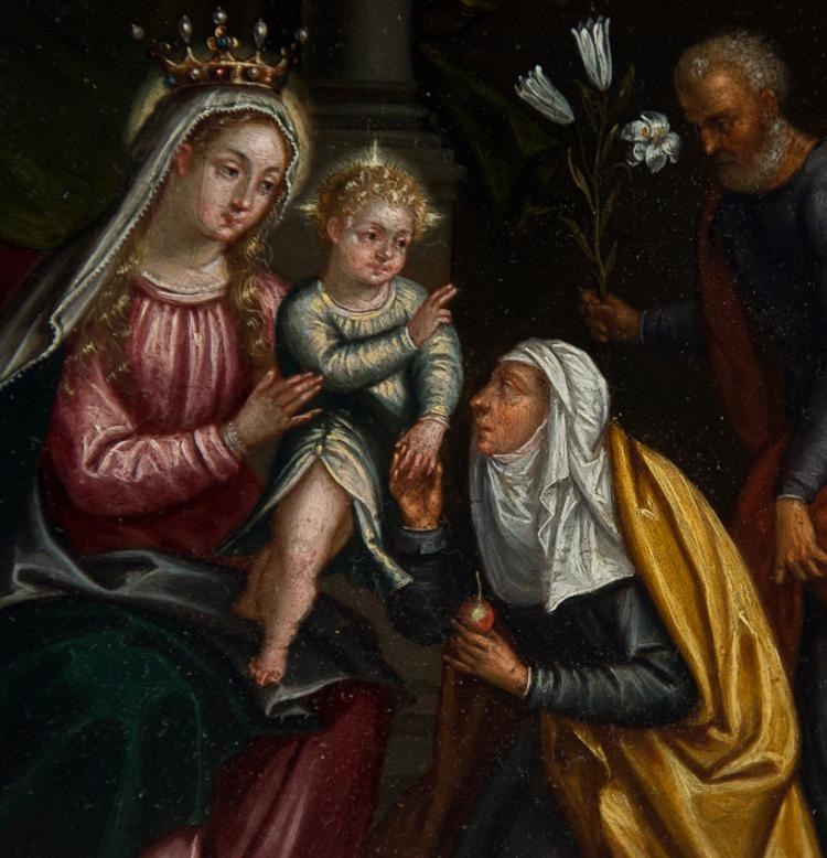 Hispano-Flemish School, 16th Century | The Holy Family (16th Century 17th Century) | MutualArt
