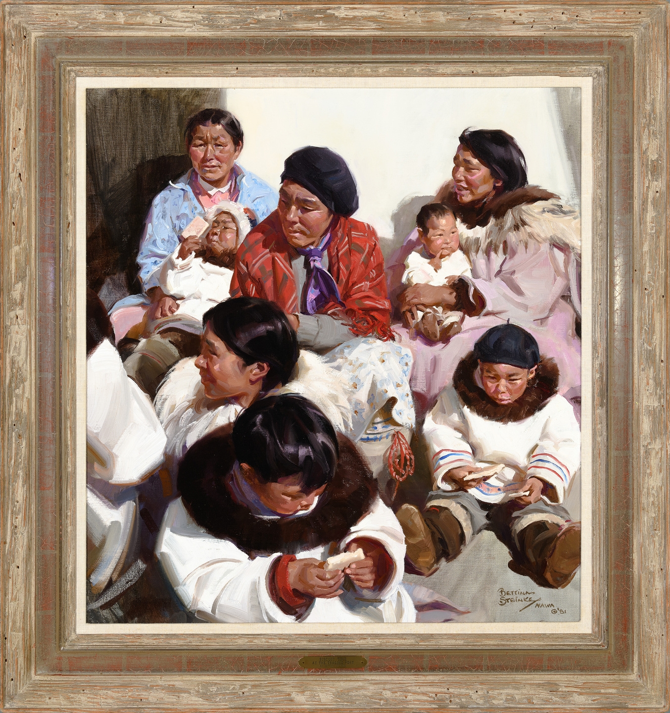 Bettina Steinke | Biscuit Time at the Trading Post (1981) | MutualArt